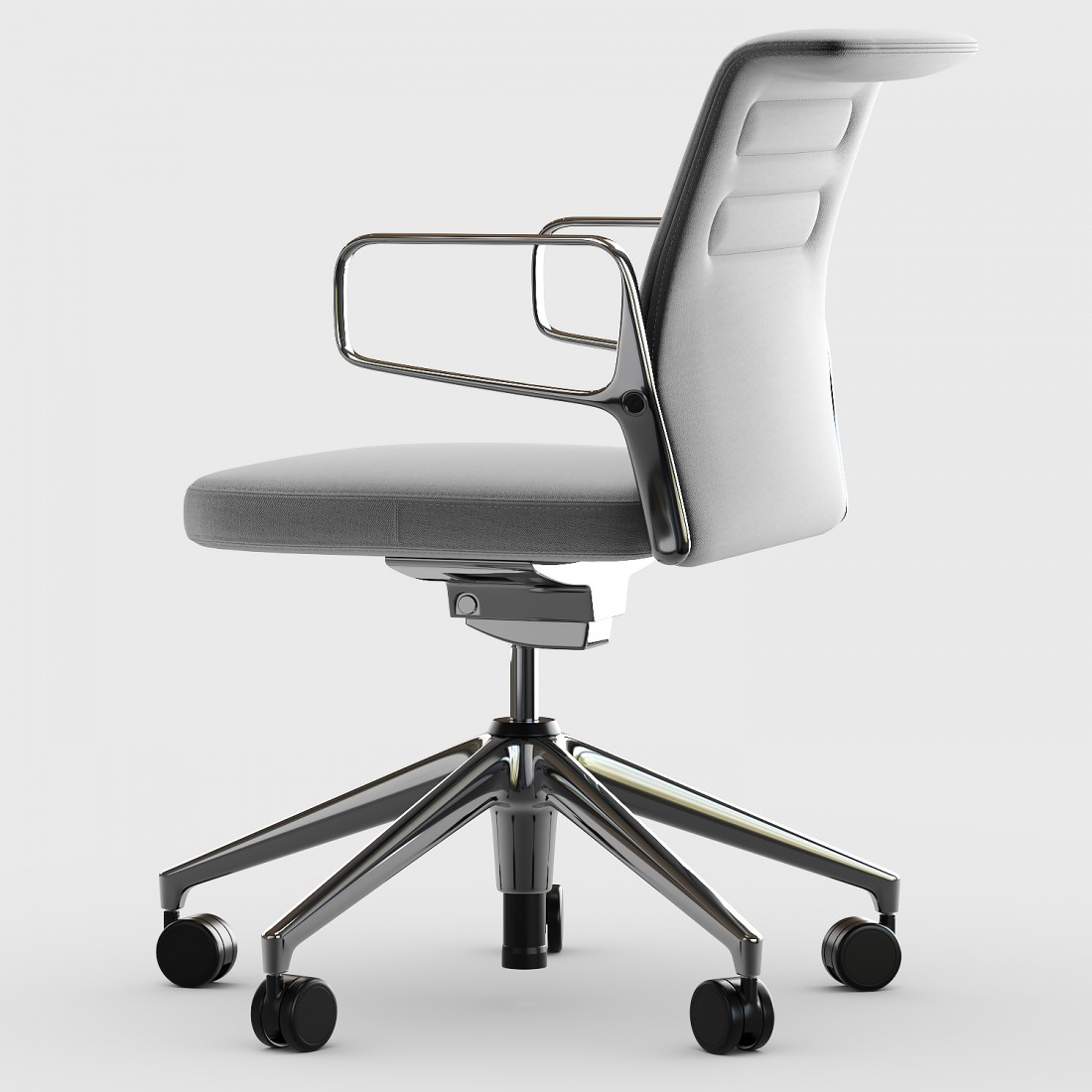 Vitra Ac 5 Studio Chair In Light Gray & Sierra Gra - 3D Model for Corona
