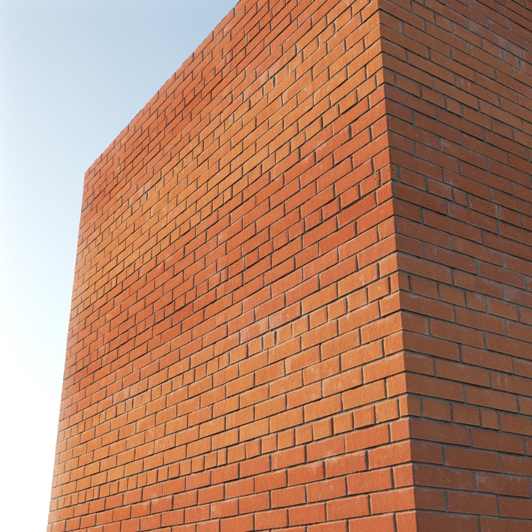 Red Facing Brick (material) Texture / PBR Material | CGMood