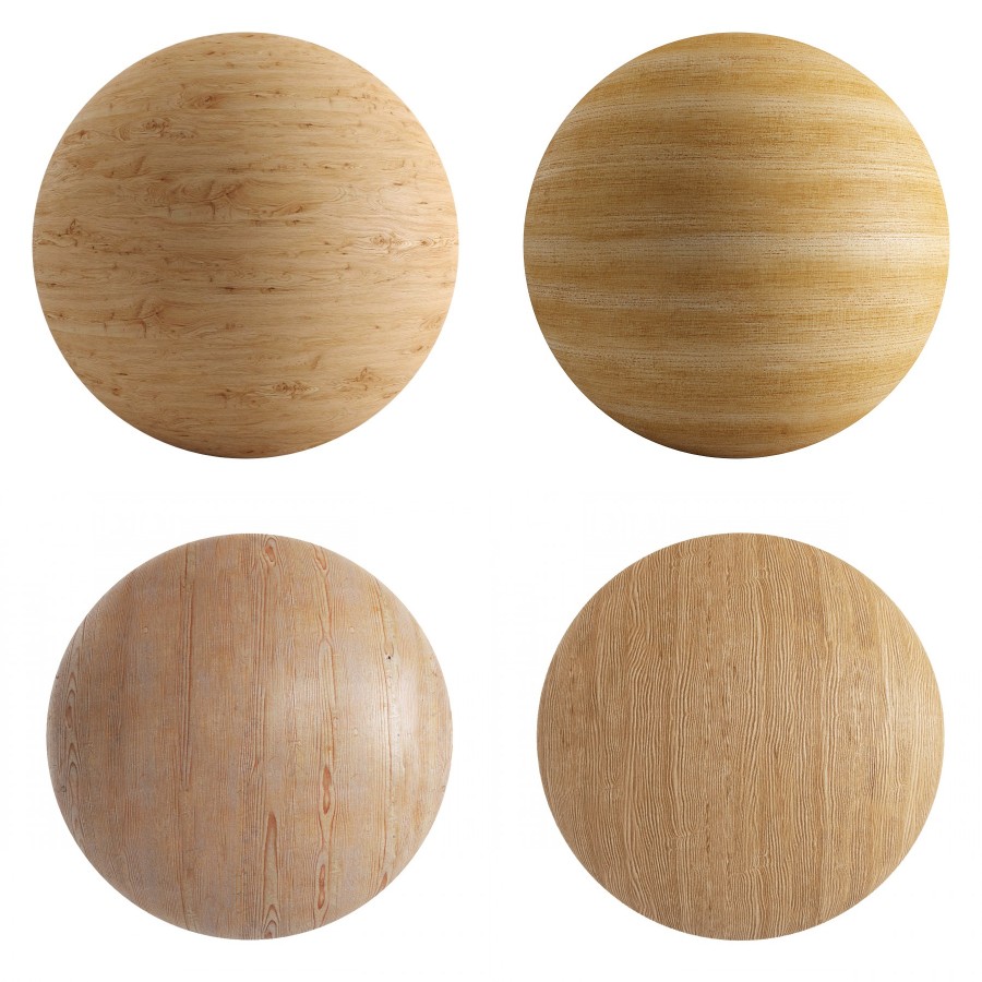 Fine Wood Material 01 - 3D Model for Corona