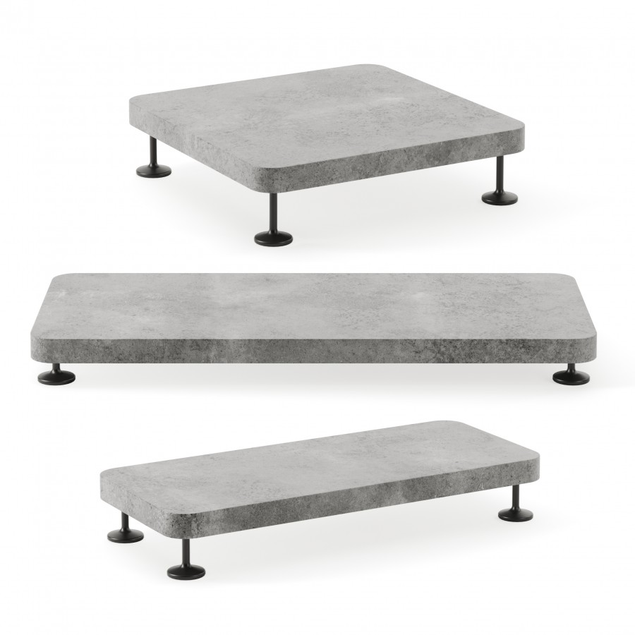 Piombino Coffee Tables By Baxter 3D Model for Corona | CGMood