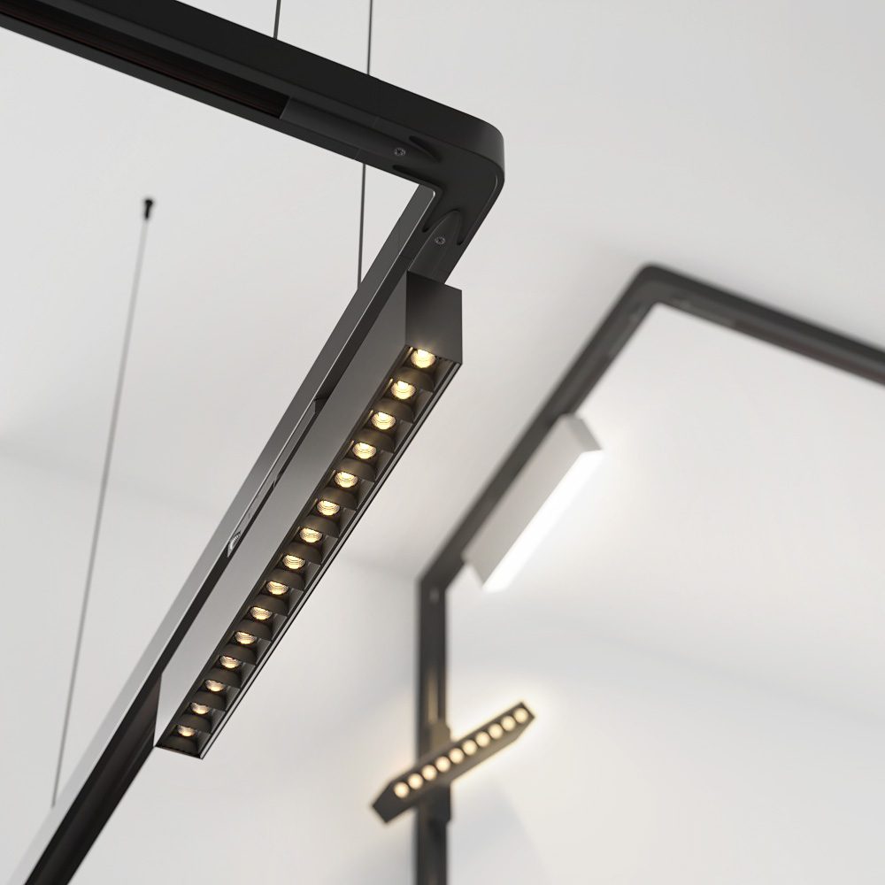 Aqform Rafter Track Collection - 3D Model for VRay, Corona