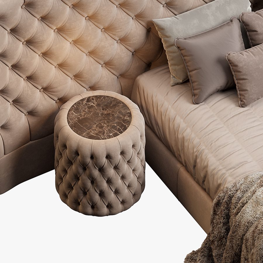 Vogue Maxi Letto Dv Home Collection 3D Model for VRay, Corona | CGMood