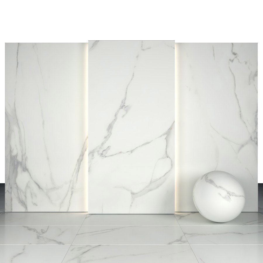 Afyon White Marble 04 - 3D Model for VRay