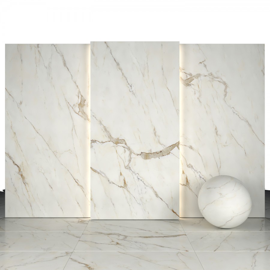 Calacatta Oro 01 - 3D Model for VRay