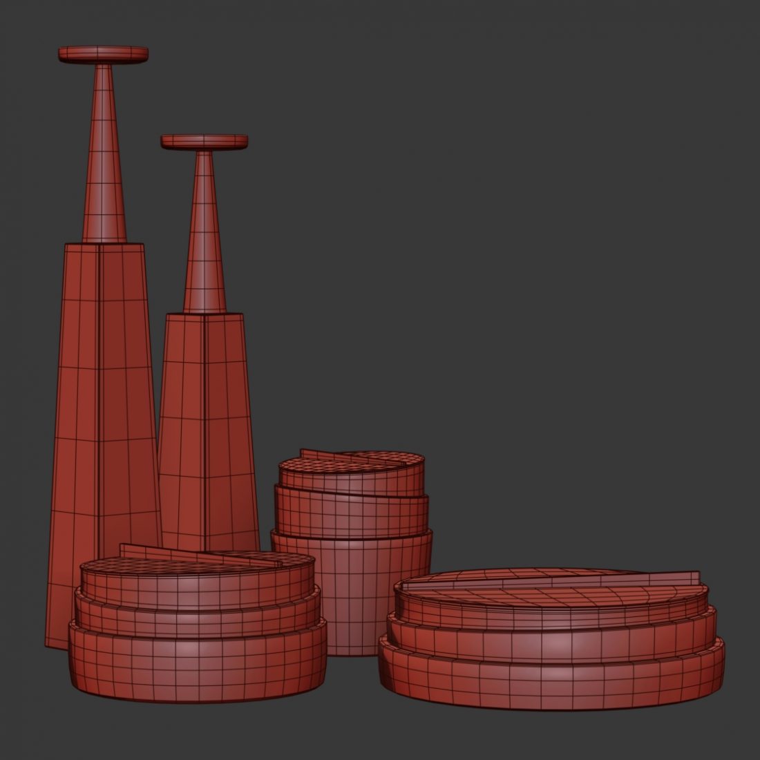 Claude Cartier Decoration / Hub Collections - 3D Model for Corona
