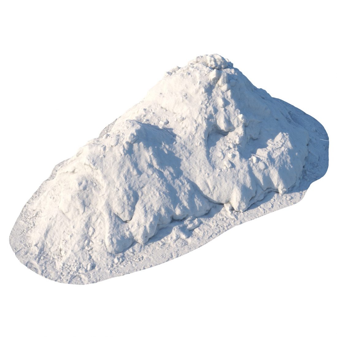 Double Snowdrift 150cm - 3D Model for VRay, Corona