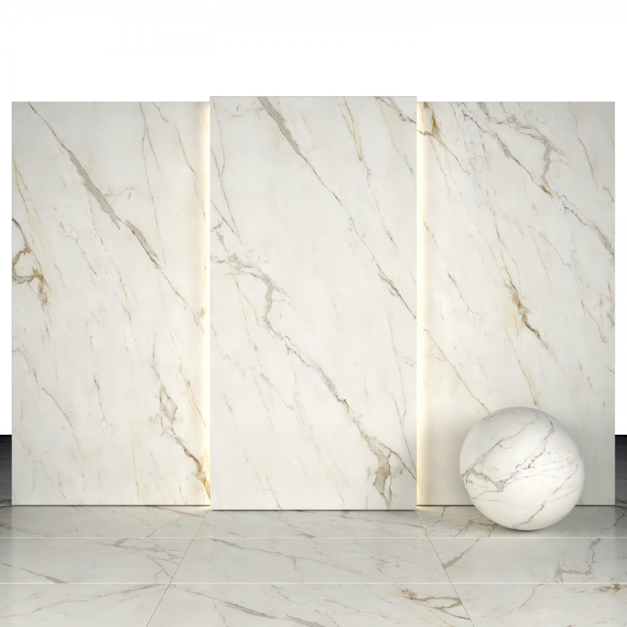 Calacatta Oro 02 - 3D Model for VRay