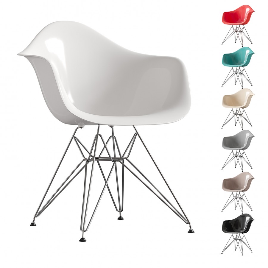 Vitra Eames Plastic Armchair 3D Model for VRay, Corona | CGMood