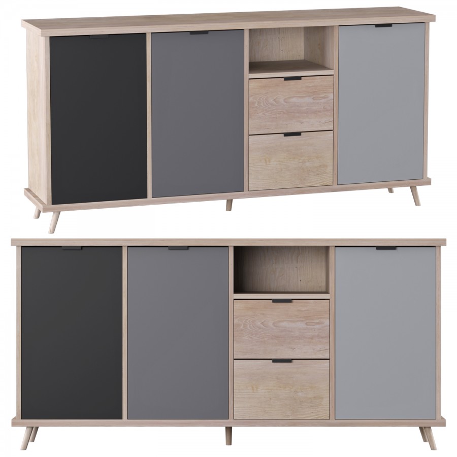 Otto | Newroom Sideboard | Conni - 3D Model for VRay