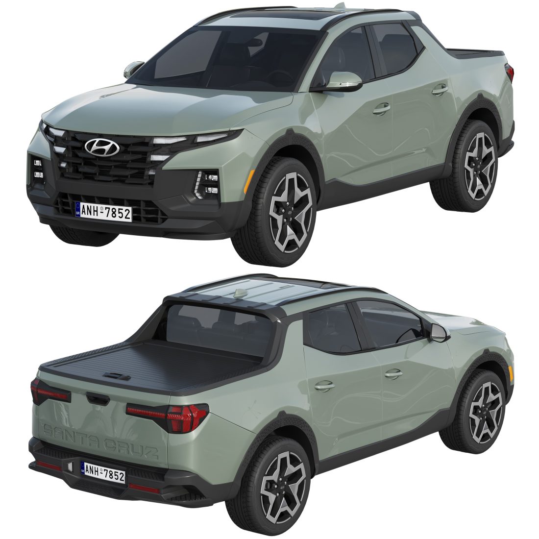 Hyundai Santa Cruz 3D Model for Corona | CGMood