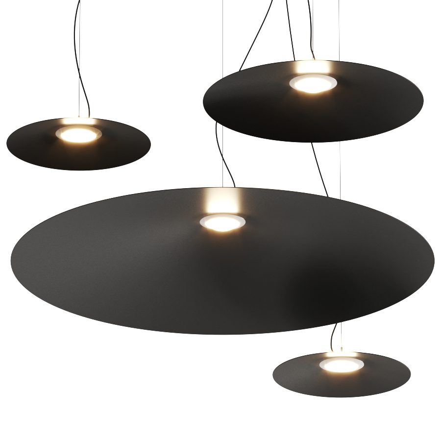 Luceplan Koine Pendant Lamps 3D Model for VRay, Corona | CGMood
