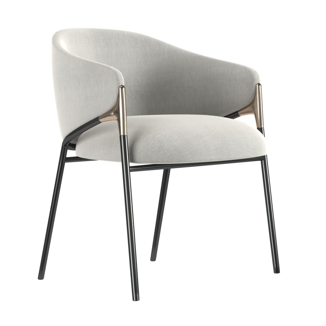 Hammer S Dining Chair - 3D Model for Corona