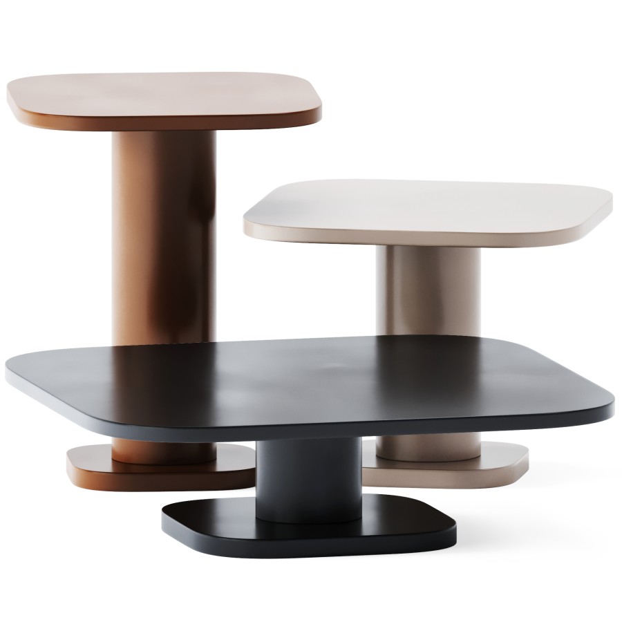 Coffee Table Matera By Baxter - 3D Model for Corona