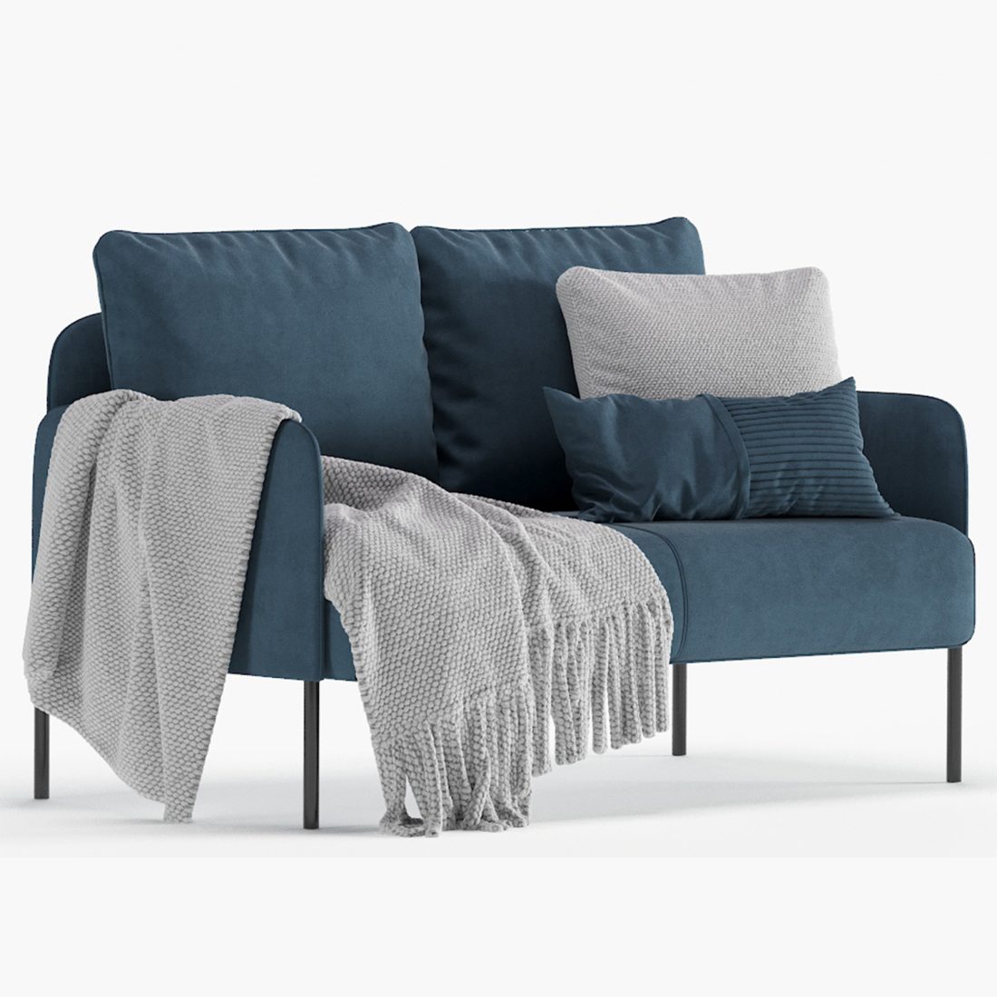 Ikea Glostad Sofa - 3D Model for Corona