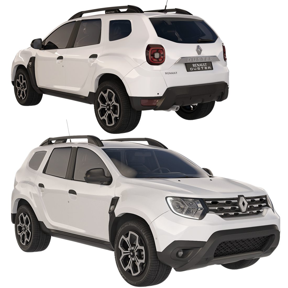 Renault Duster 2018 - 3D Model for VRay