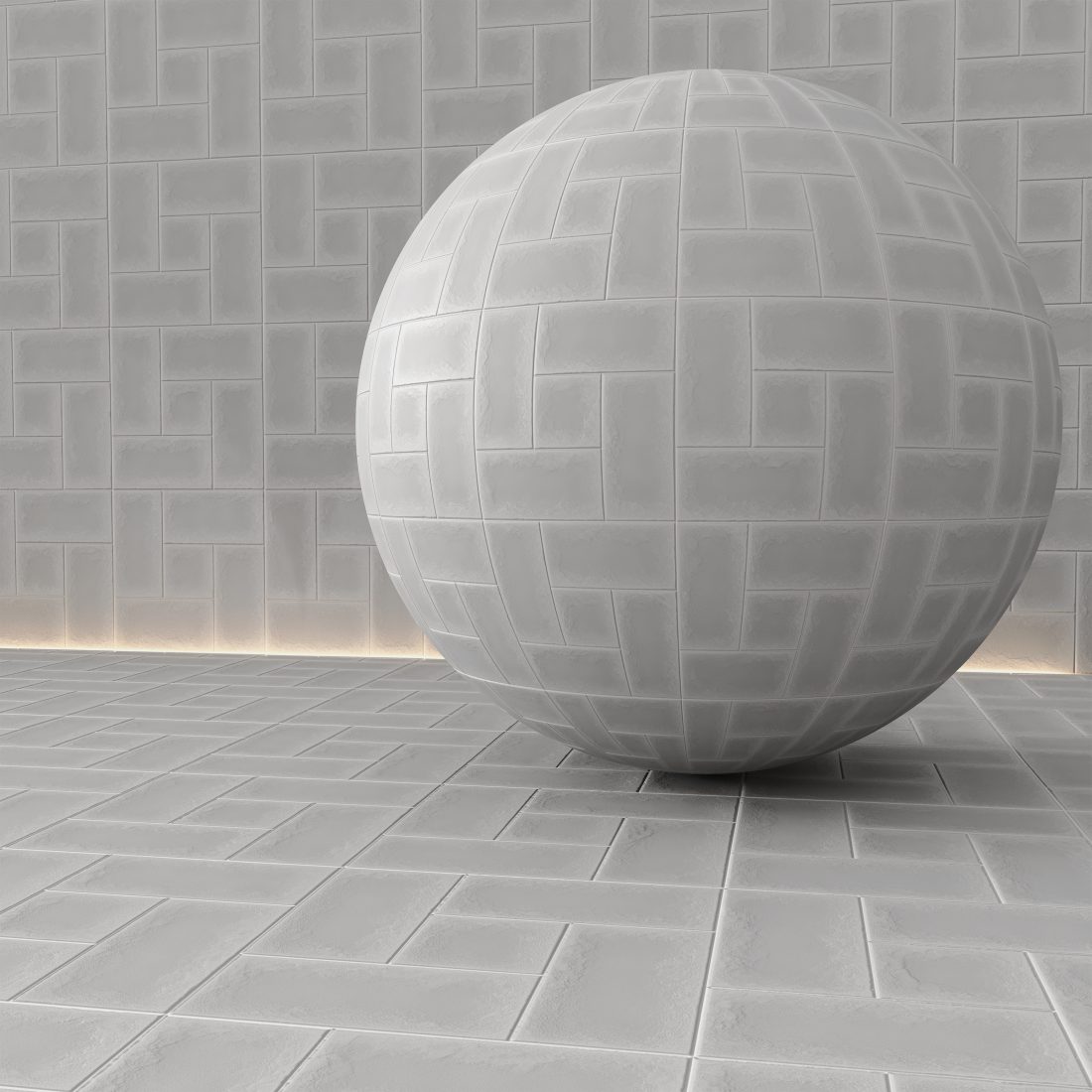 Seamless Tile Material 04 - 3D Model for VRay, Corona