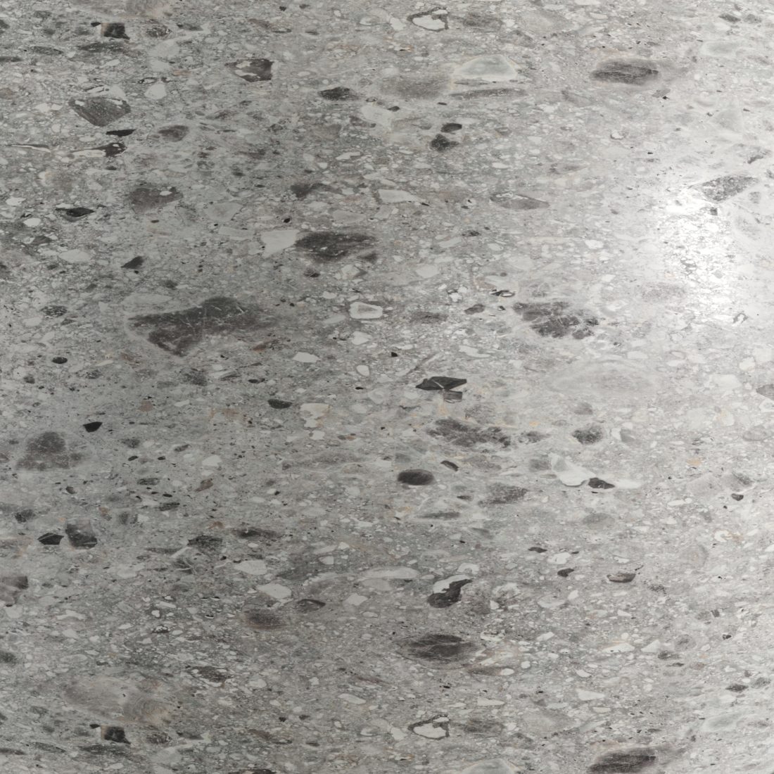 Marble Grey Triestino Terrazzo Material for Corona | CGMood