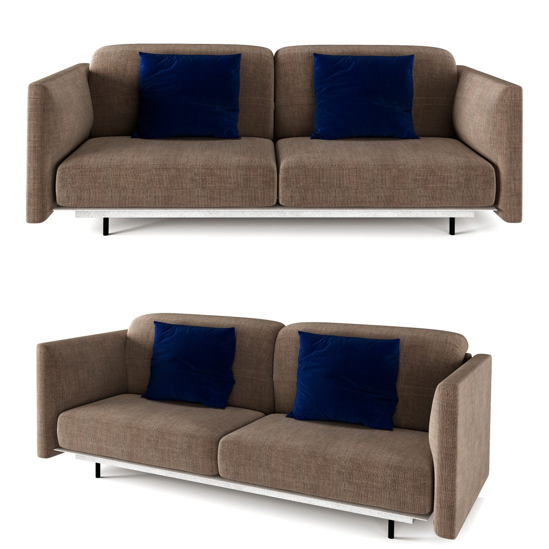 Arlott High Sofa - 3D Model for Corona