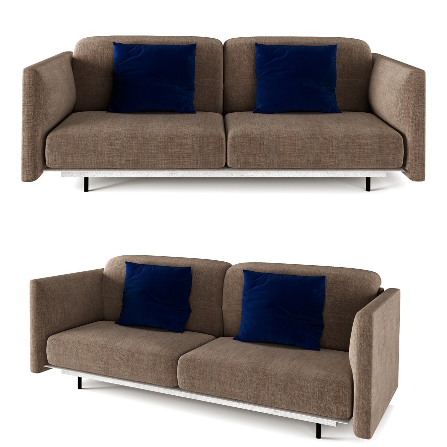 Arlott High Sofa - 3D Model for Corona
