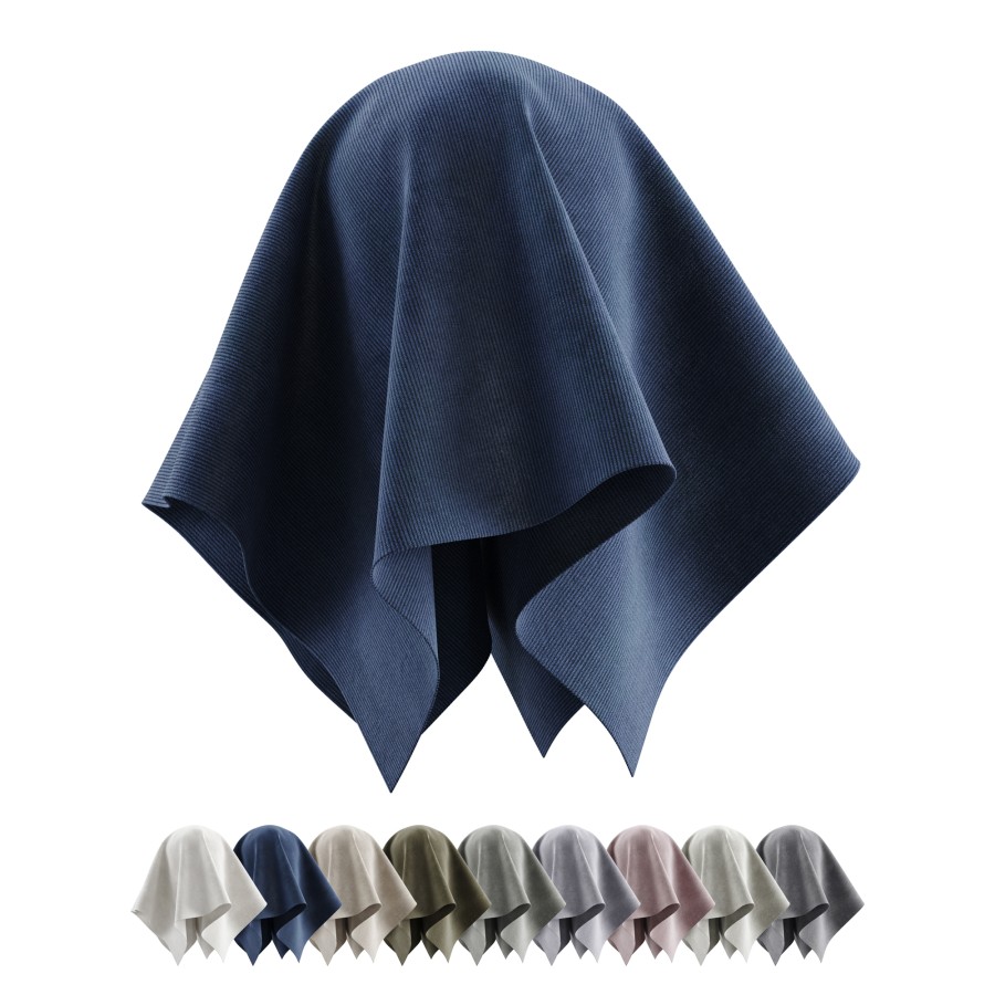 Bolia Textile Velour Linea - 3D Model for VRay, Corona