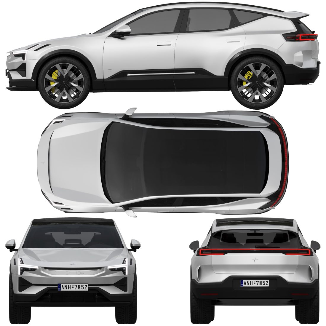 Polestar 3 - 3D Model for Corona