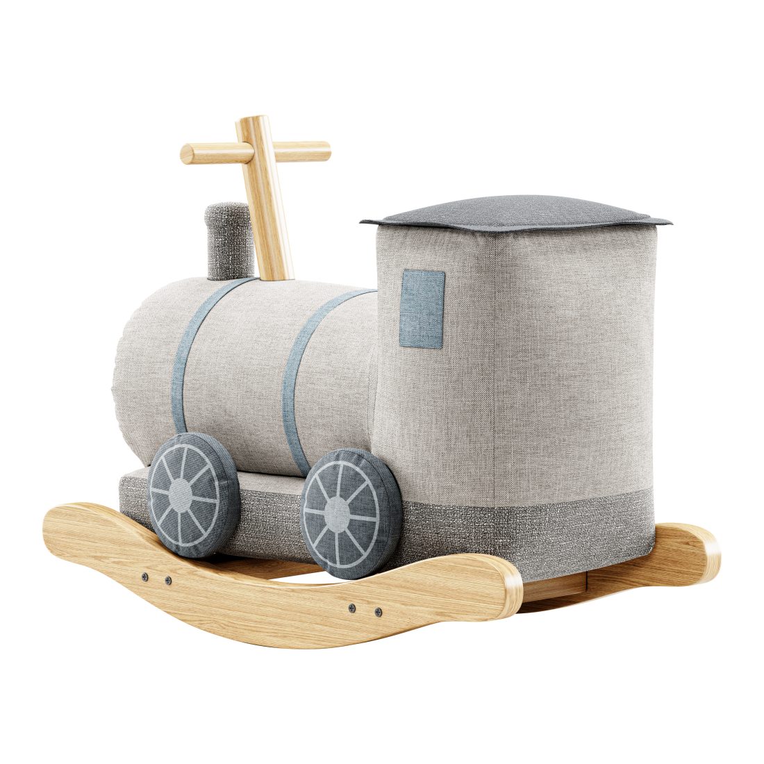 Train Light-up Musical Nursery Rocker - 3D Model for Corona