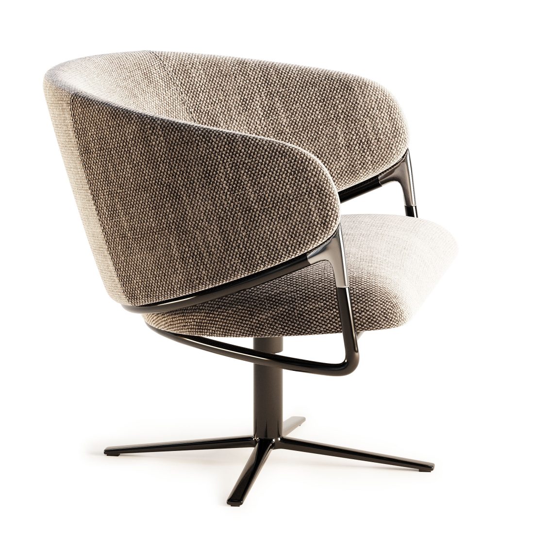 Hammer Swivel Easy Chair Hammer Collection - 3D Model for VRay, Corona