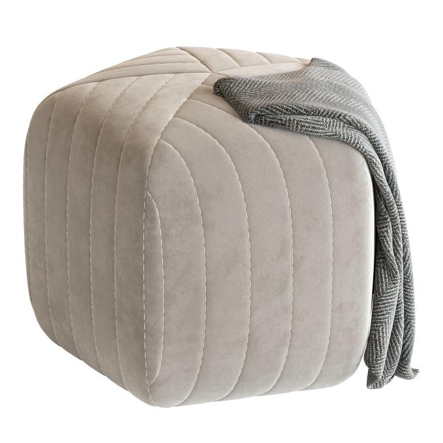 Five Ottoman - 3D Model for Corona