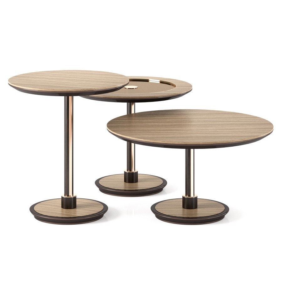 Center Tables Sister - 3D Model for VRay, Corona