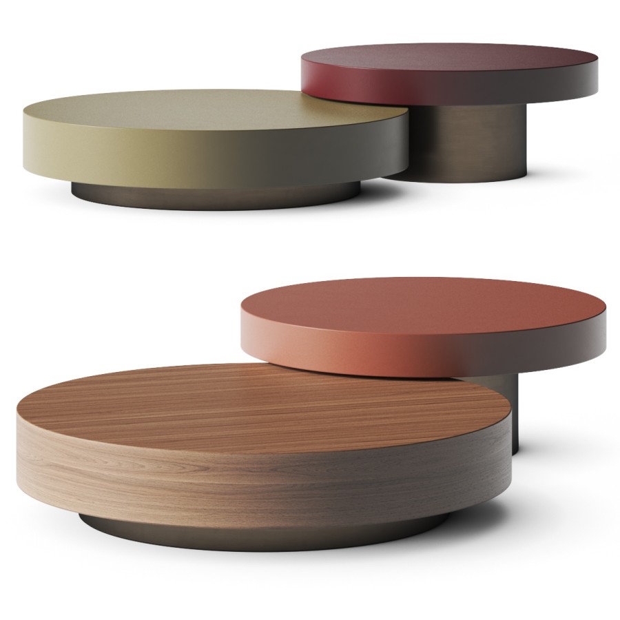 Lema Dolmen Coffee Tables 3D Model for VRay, Corona | CGMood