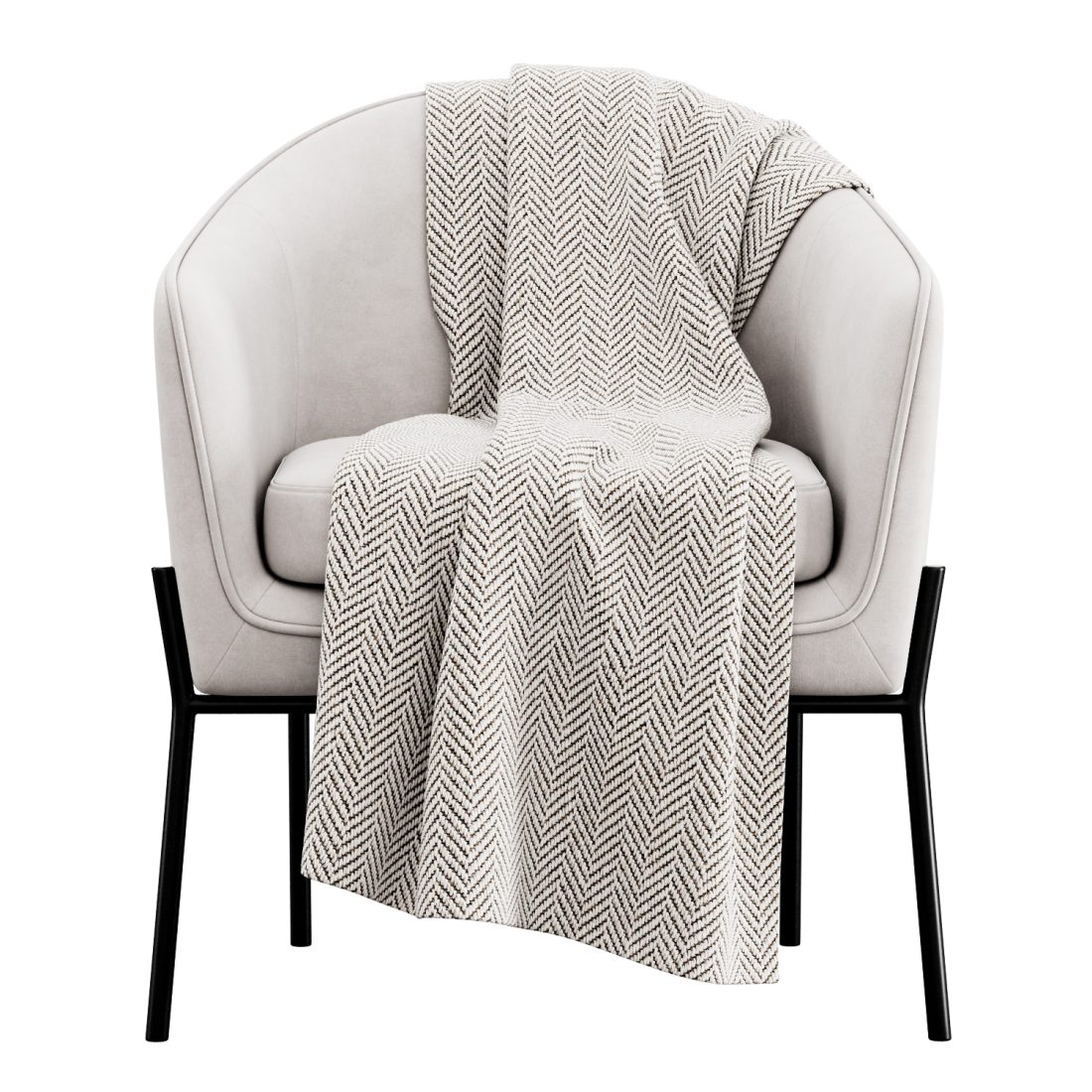 Lounge Chair By Gap Home - 3D Model for VRay