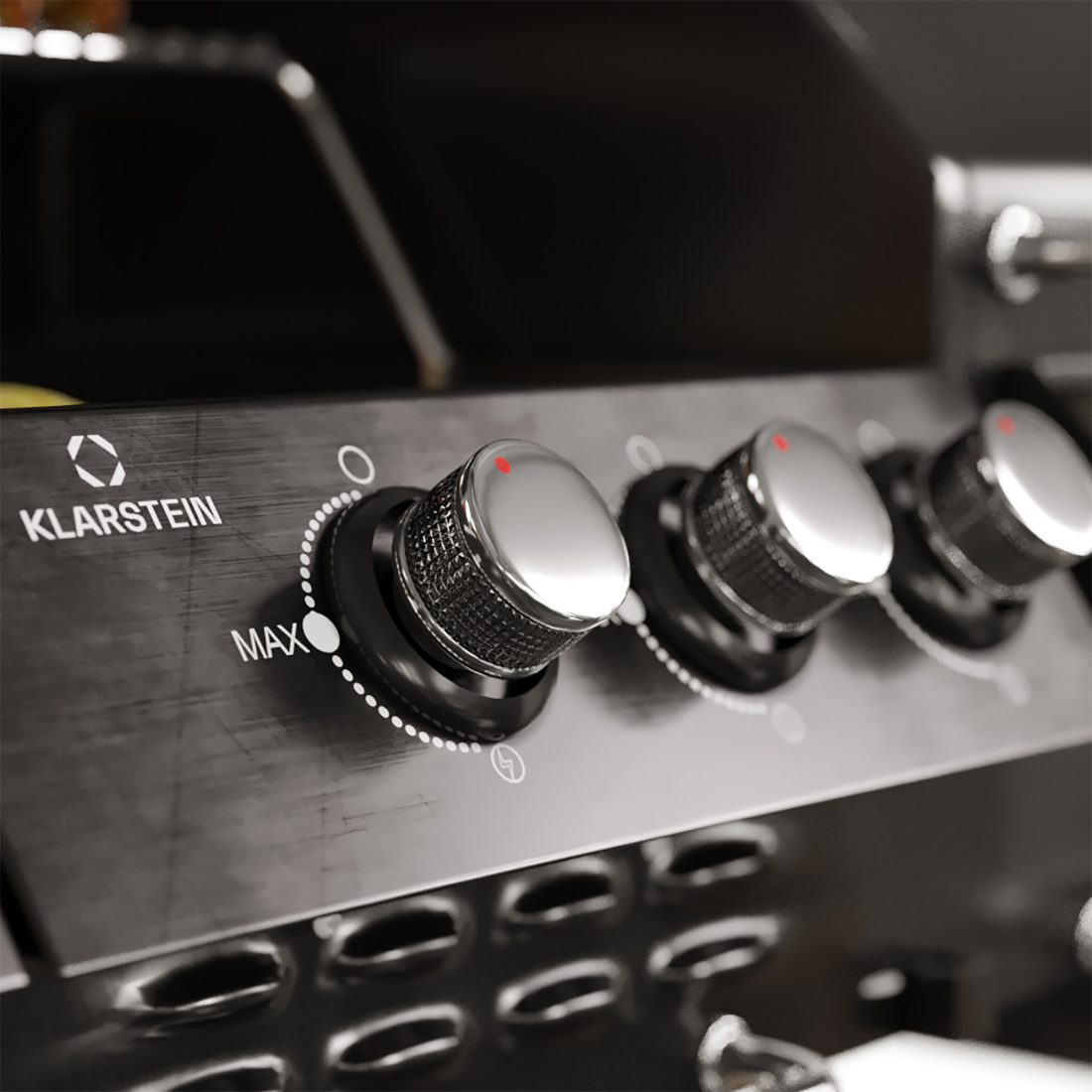 Klarstein Outdoor Grill - 3D Model for VRay, Corona