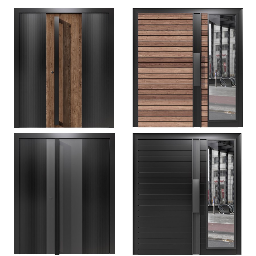 Entrance Door Collection No2 3D Model for VRay, Corona | CGMood