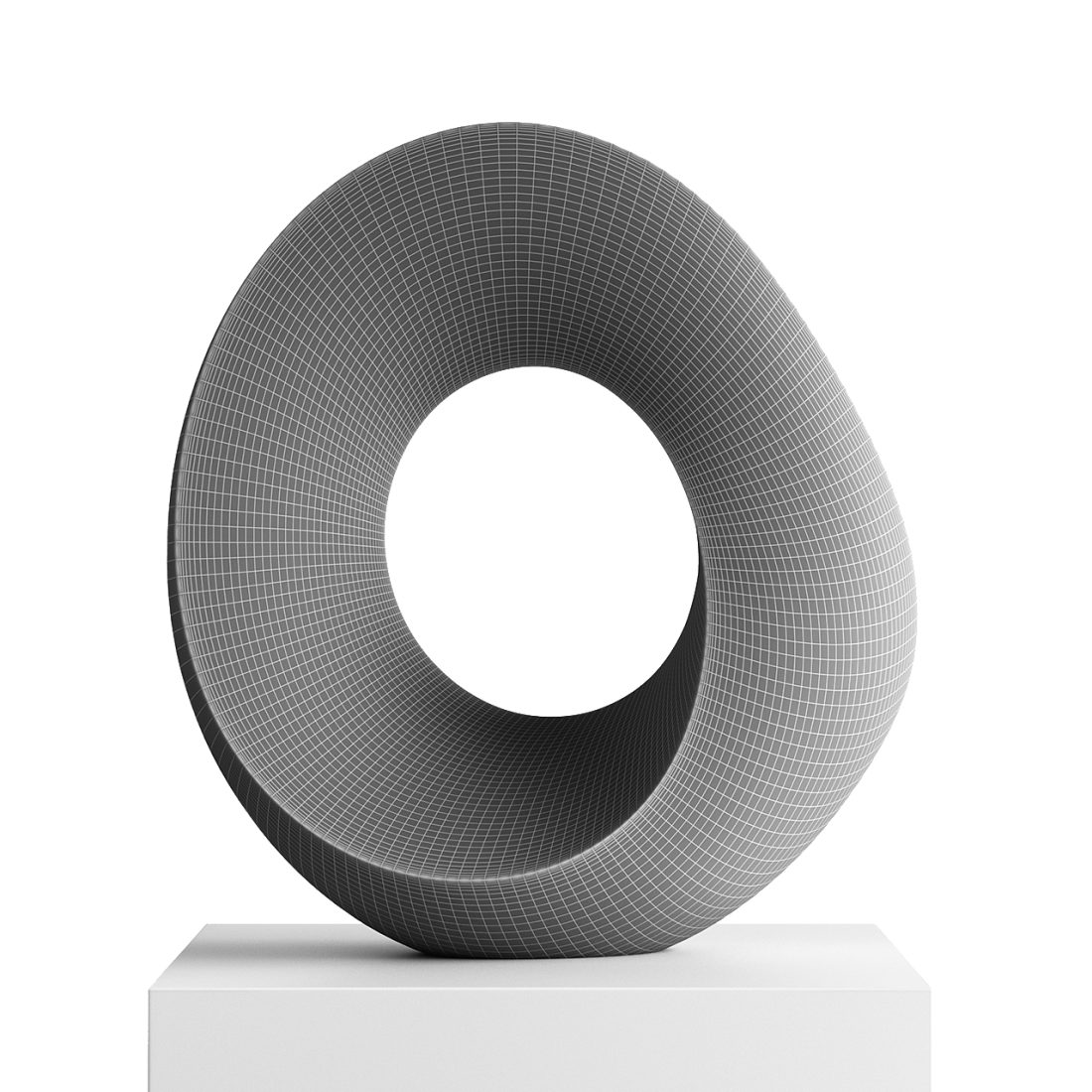Abstract Sculpture By Mari-ruth Oda 3D Model for VRay | CGMood