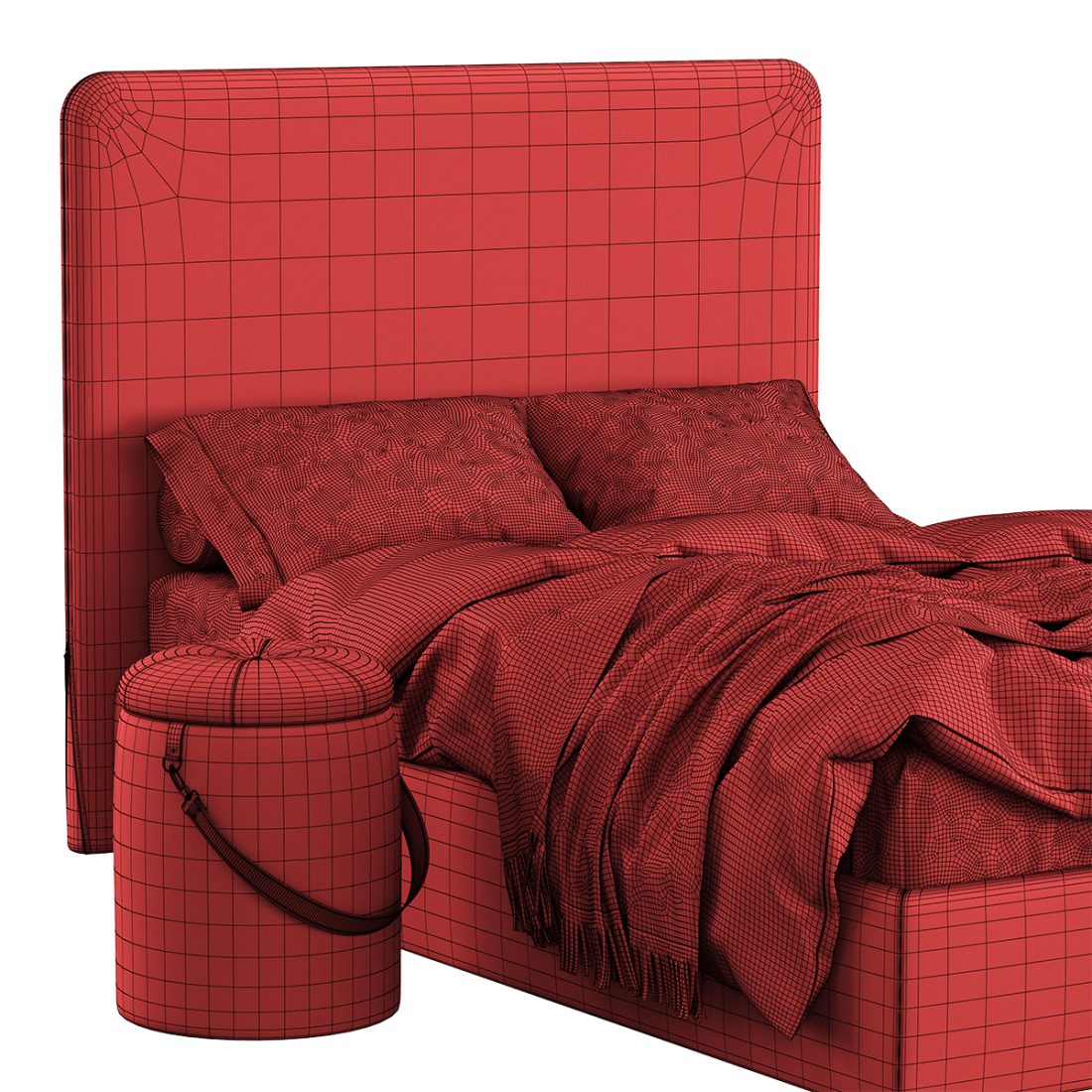 Baby Bed Zipp 120 Manifesto - 3D Model for Corona