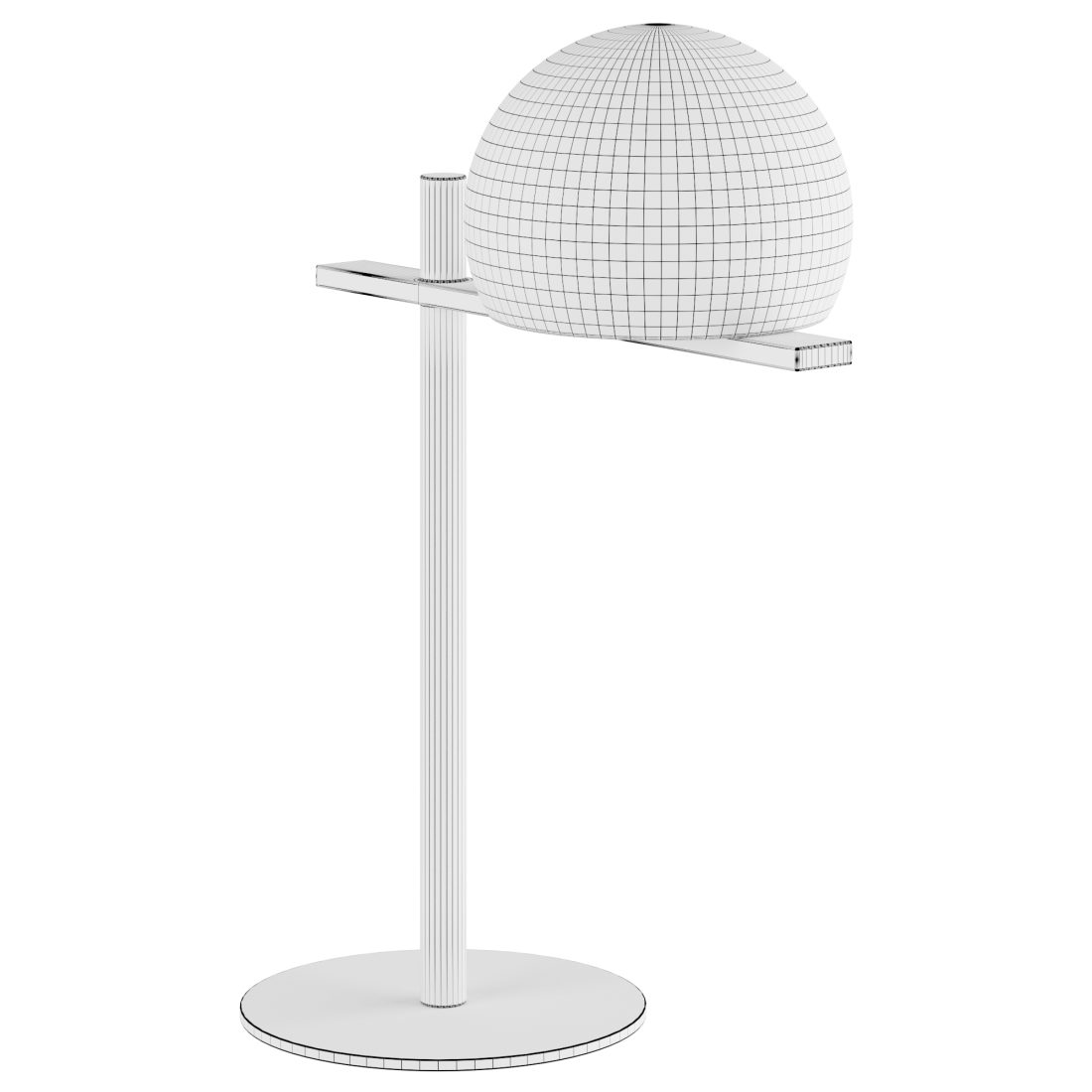 Estiluz Circ Table Lamp 3D Model for Corona | CGMood
