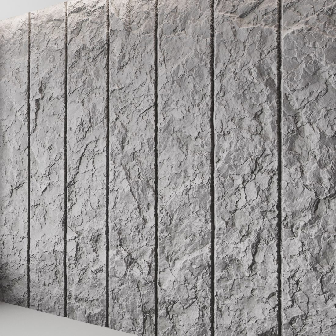 Rock Cliff Wall №66 - 3D Model for Corona
