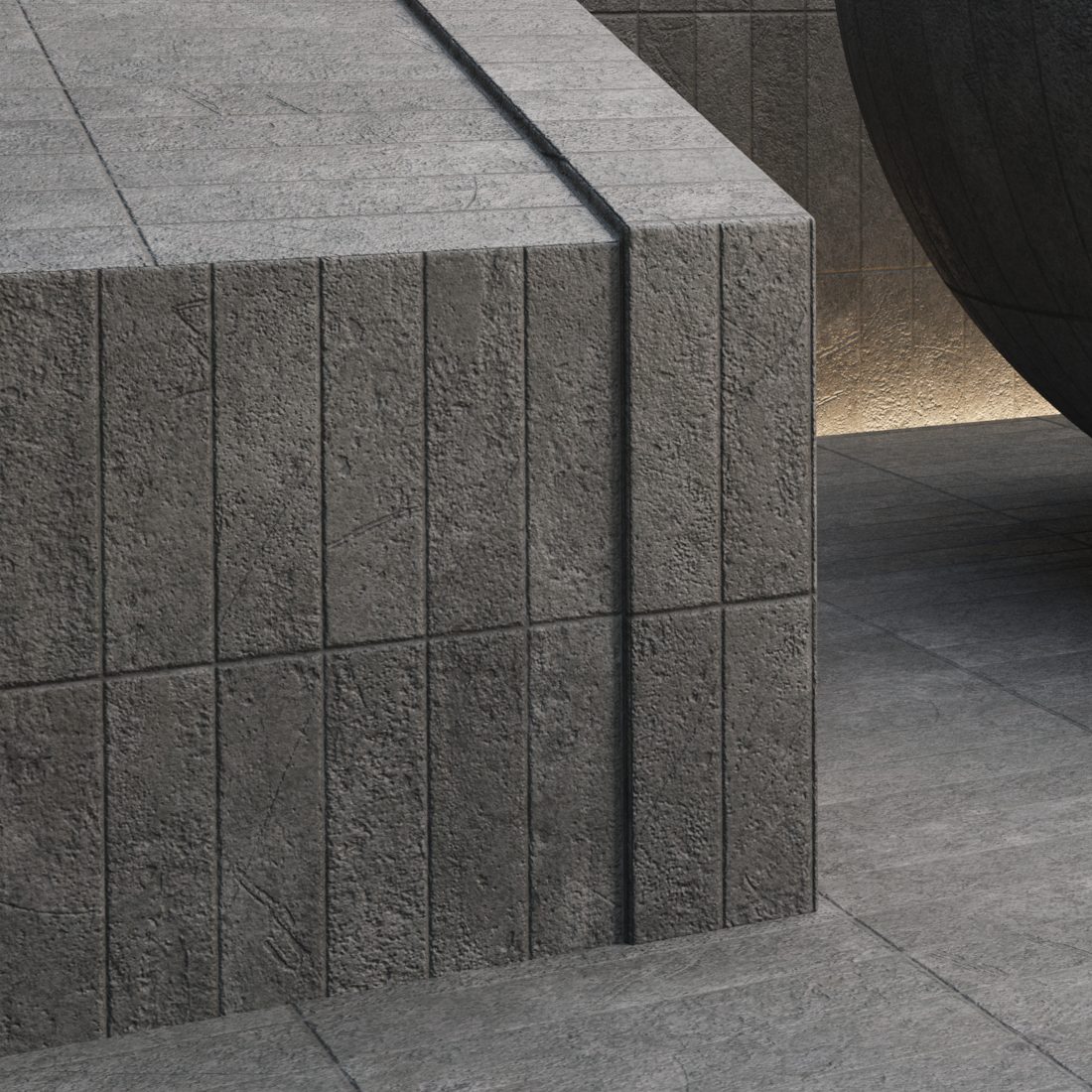 Concrete Material 03 - 3D Model for VRay, Corona