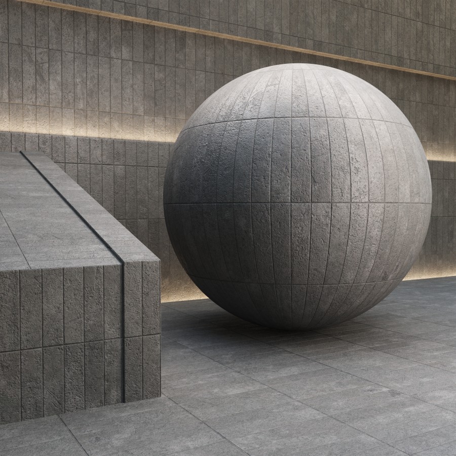 Concrete Material 03 - 3D Model for VRay, Corona