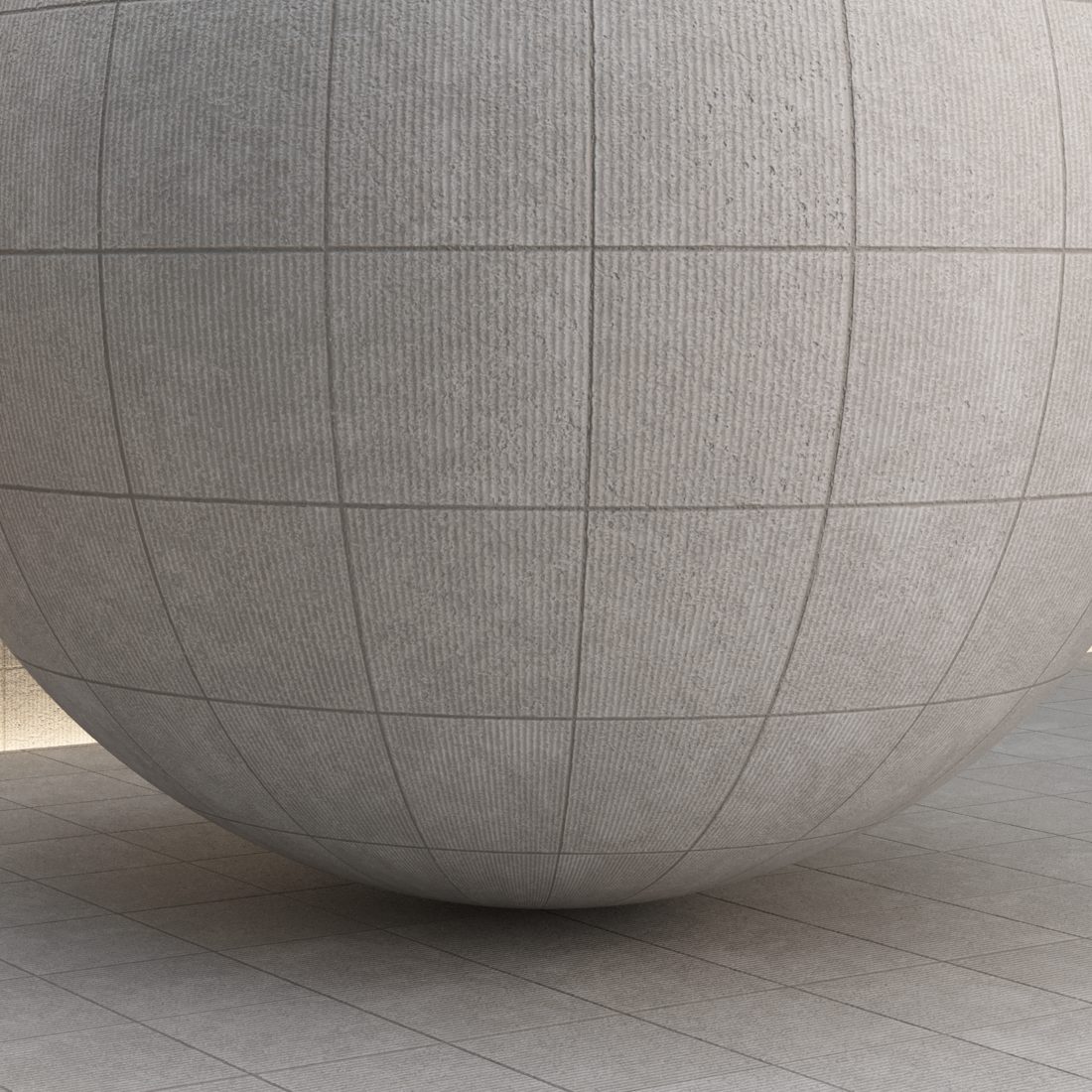 Plaster Material 18 - 3D Model for VRay, Corona