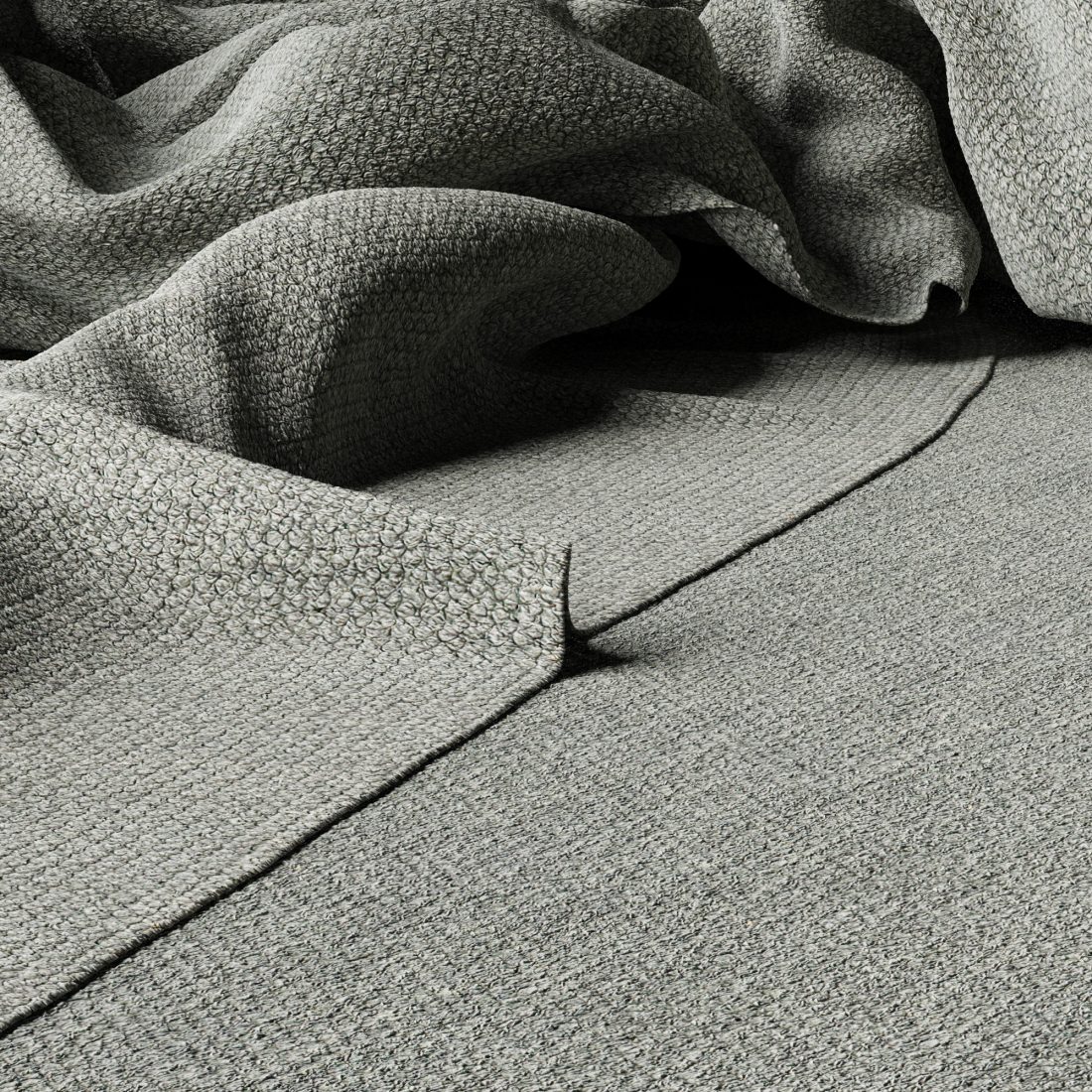 Fabric Texture Set 021 - 3D Model for