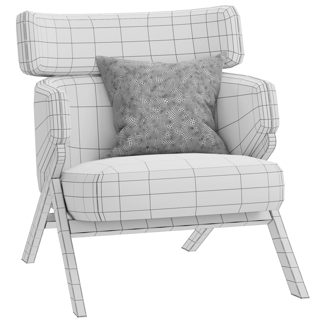 Cordial Studiof Armchair 3D Model for Corona | CGMood
