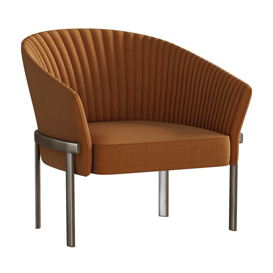 Valmy Armchair - 3D Model for Corona