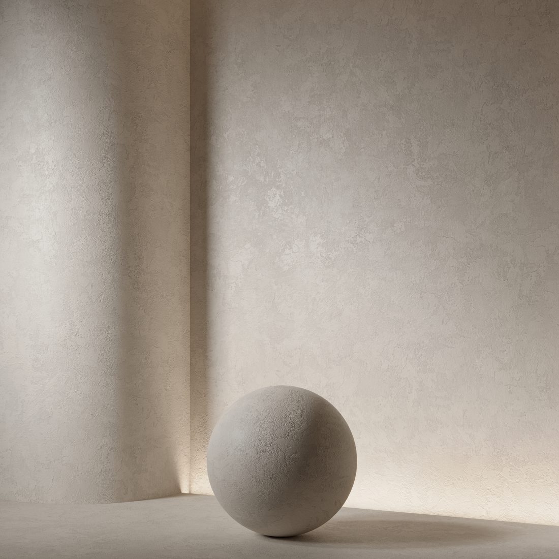 Decorative Plaster. Seamless Decorative Plaster 63 - 3D Model for Corona