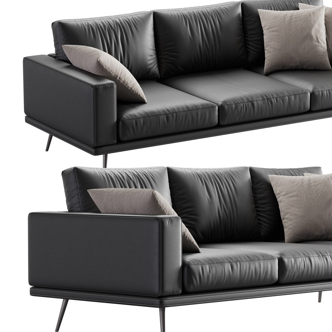 Boconcept Carlton Sofa - 3D Model for Corona