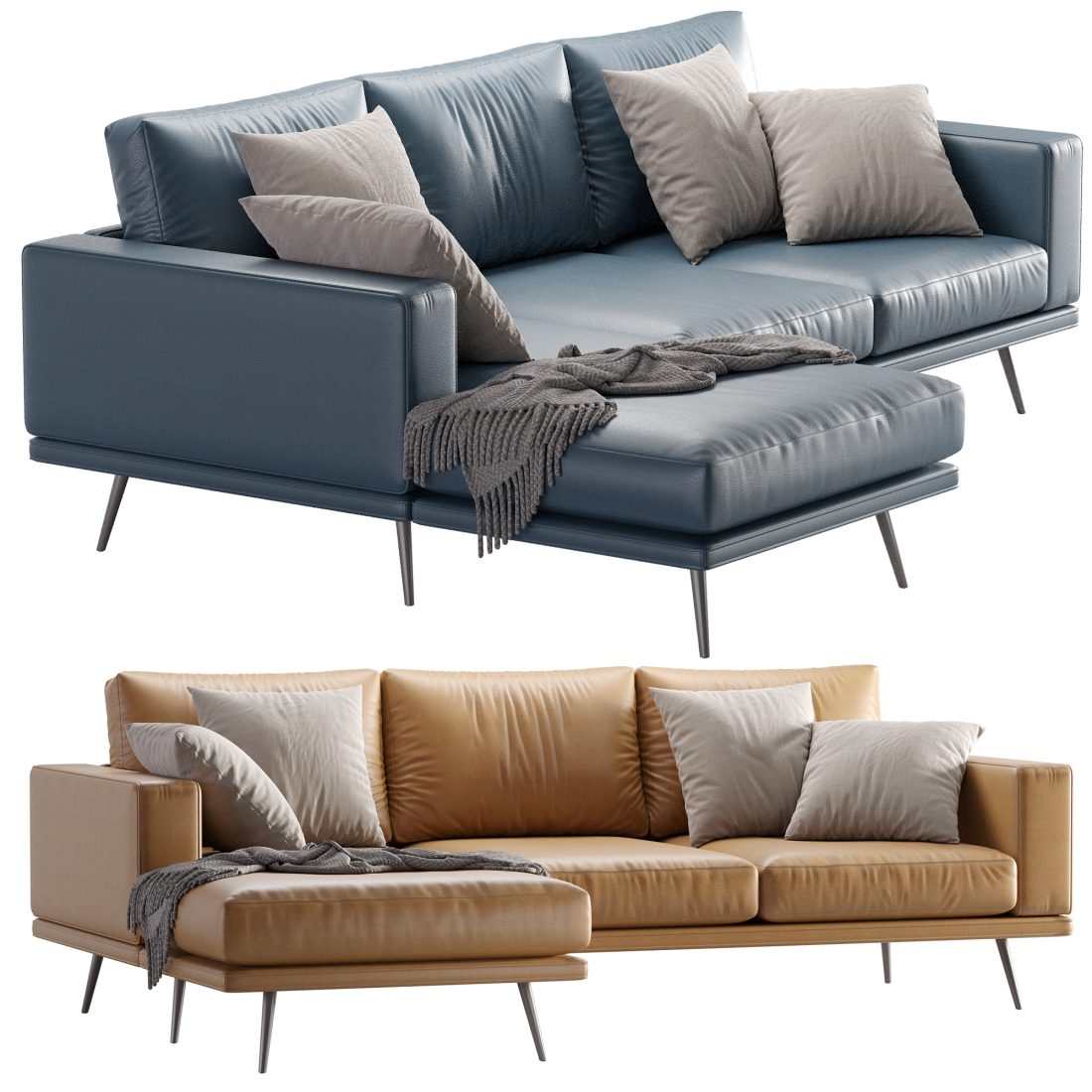 Boconcept Carlton Sofa - 3D Model for Corona