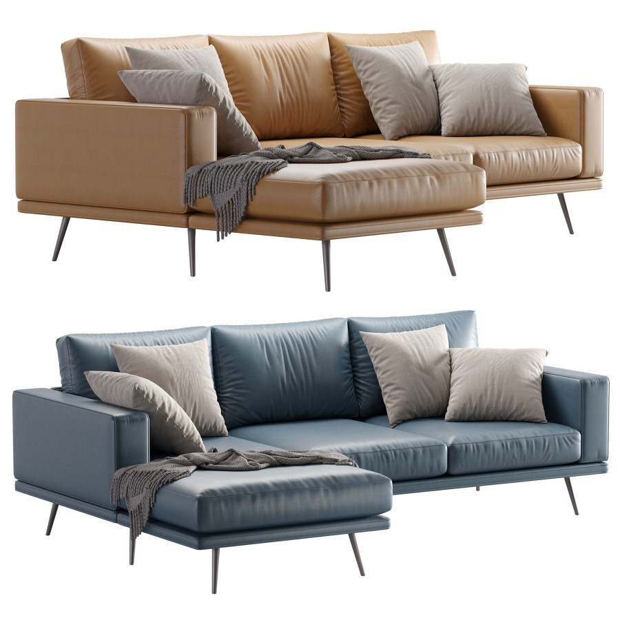 Boconcept Carlton Sofa - 3D Model for Corona