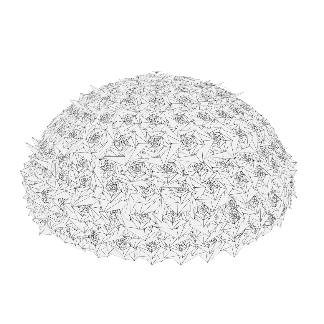Silver Mound Artemisia 3D Model for VRay, Corona | CGMood