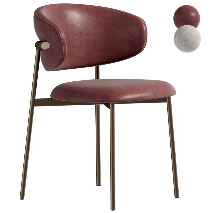 Chair Oleandro By Calligaris - 3D Model for Corona