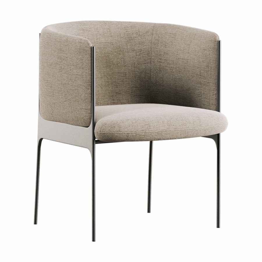Sepal Dining Chair - 3D Model for Corona